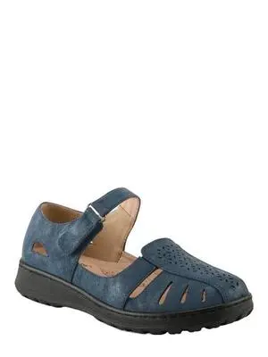 SPRING STEP SHOES Flexus By Spring Step Otero Sandal Navy