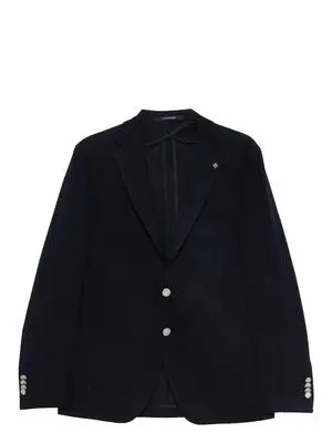 Tagliatore Virgin Wool Blazer - Blue