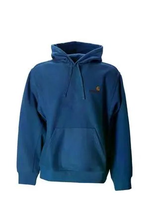 Carhartt Work In Progress American Script Hoodie - Blue