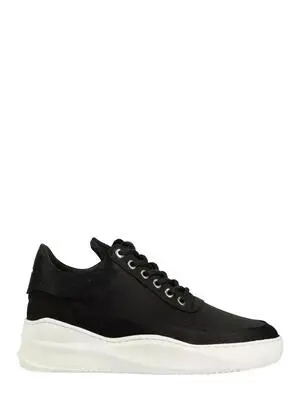 Filling Pieces Logo-embroidered Sneakers - Black