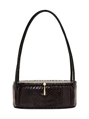 Alexis Constance Top-Handle Handbag Black