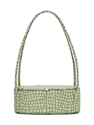 Alexis Constance Top-Handle Handbag Green