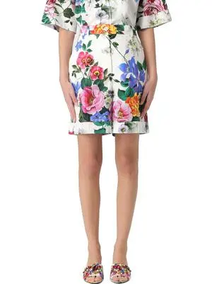 Dolce & Gabbana Floral Print Tailored Shorts - Multicolor