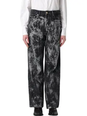 GANNI Acid Wash Jeans - Black