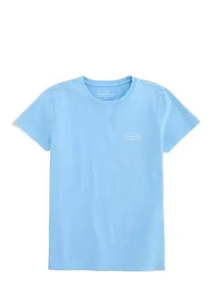 Vineyard Vines Surf Logo Graphic T-shirt - Serenity Blue