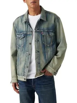 LEVI'S Levi's Relaxed Fit Denim Trucker Jacket Playing In The Dirt