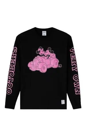 OVO X Disney Valentine's Longsleeve T-shirt - Black