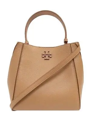 Tory Burch Mcgraw Small Bucket Bag - Tiramisu