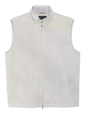 Paul & Shark Logo-plaque Gilet - Grey
