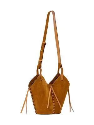 Isabel Marant Tampa Mini Bucket Bag - Cognac
