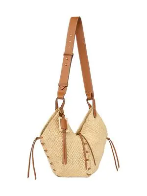 Isabel Marant Tampa Mini Bucket Bag - Natural/cognac