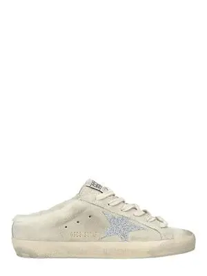 GOLDEN GOOSE Super-star Sabot Suede Low-top Trainers - White/comb