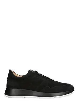 TOD'S Nuova Allacciato Sportivo 79k Suede Low-top Trainers - Black