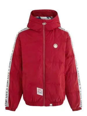 AAPE BY *A BATHING APE® Aape Hooded Quilted Shell Jacket
