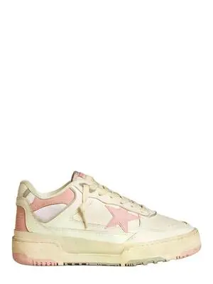 GOLDEN GOOSE Forty2 Leather Sneakers - White