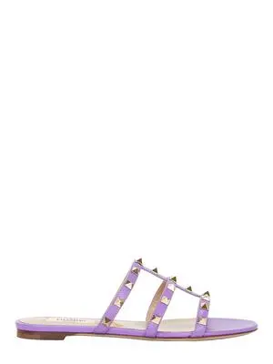 Valentino Garavani Rockstud Slide - Glicine