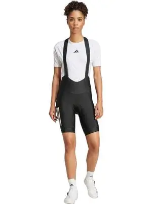 Adidas Essentials 3-stripes Padded Cycling Bib Shorts - Black