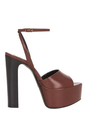 SAINT LAURENT Saint Laurent Jodie Platform Sandals