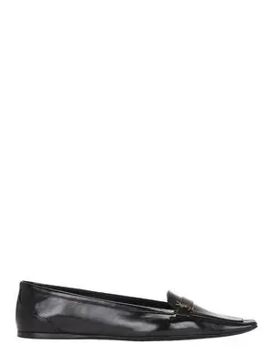 Saint Laurent Poppy Ballerina Flat - Nero