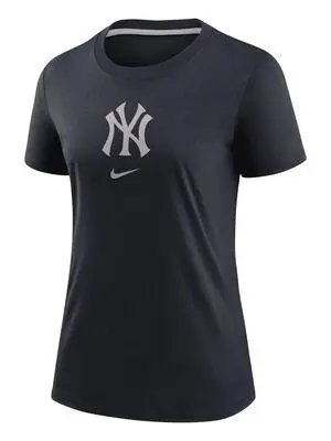 Nike New York Yankees Authentic Collection Early Work Mlb T-shirt - Blue