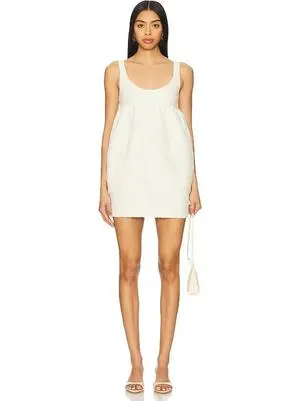 Amanda Uprichard Bello Mini Dress - Muslin