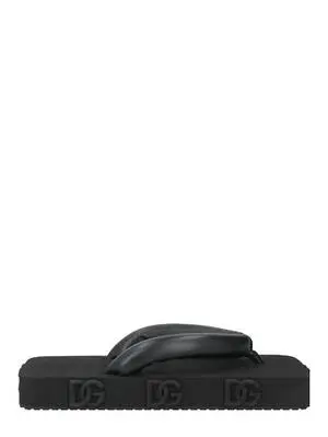 Dolce & Gabbana Thong Sandal - Black