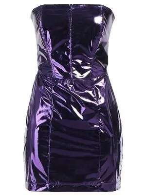 PATRIZIA PEPE SERA Mini Bodycon Dress - Purple