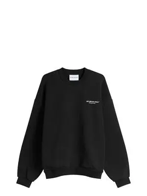MKI MIYUKI ZOKU Design Studio Crew Sweatshirt - Black