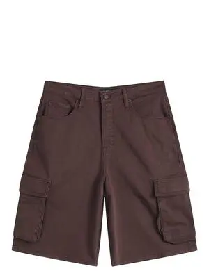 Good American Twill Cargo Short - Bark