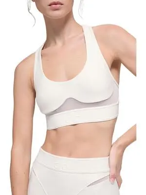 Alo Yoga Airlift Rebel Bra - Ivory