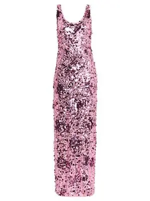 Simkhai Bex Sequined Maxi Dress - Ivory