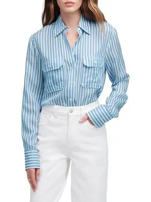 MADEWELL Madewell Stripe Utility Pocket Button-up Shirt