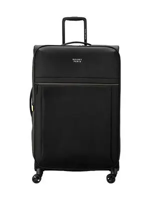 DELSEY PARIS Brochant 3 28-inch Expandable Spinner Suitcase - Deep Black