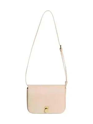 Fabiana Filippi Leather Crossbody Bag - Neutrals
