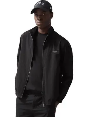 REISS X Mclaren F1 Team Isaac Tech Funnel-neck Jacket - Black