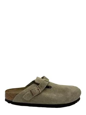 BIRKENSTOCK Arizona Big Buckle EXQ Shine Sandals Beige