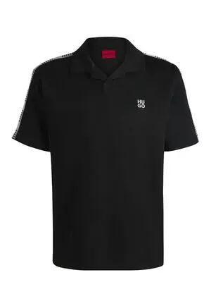 HUGO Logo-embroidered Polo Shirt