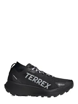 Adidas Terrex Agravic Gore-tex Trail Sneakers - Core Black/silver Dawn/grey Two