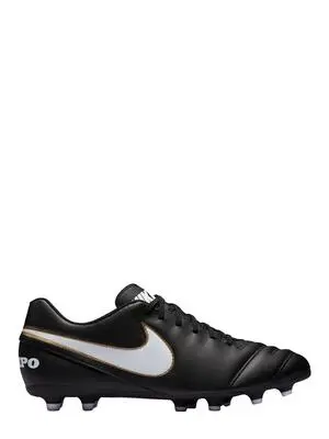 Nike Tiempo Rio Iii Fg Sneakers - Black/white/metallic Gold
