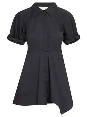 A.L.C. Julie Short-sleeve Shirtdress - Black