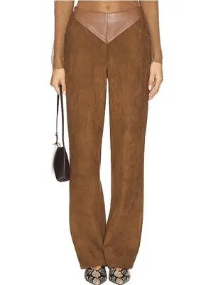 NAKEDVICE The Jack Pant - Russet