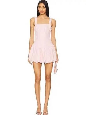 MORE TO COME Blair Mini Dress - Baby Pink