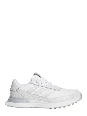 Adidas S2g 24 Leather Spikeless Golf - Cloud White/silver Metallic