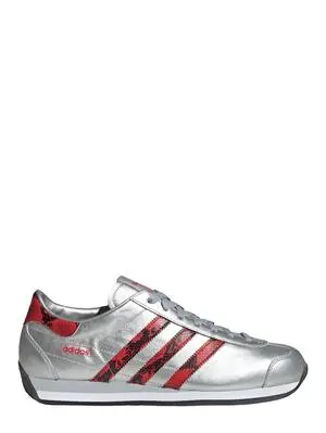 Adidas Country Japan Sneakers - Silver Metallic/better Scarelet Red/core Black