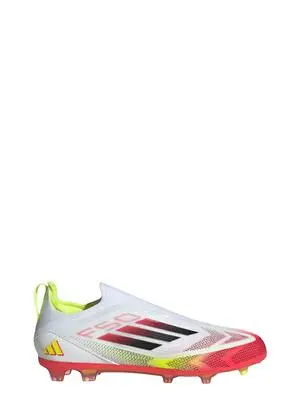 Adidas F50 Elite Laceless Fg Solar Pack - Cloud White/core Black/solar Yellow
