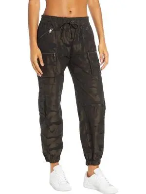Blanc Noir Airborne Cargo Jogger Pants - Camo