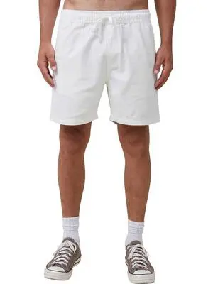 COTTON ON Relaxed Fit Easy Short - White Texture