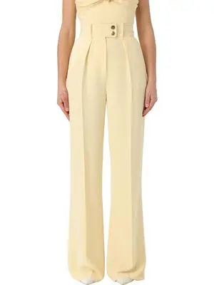 Elisabetta Franchi Trousers - Lemon
