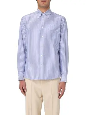 Valentino Garavani Shirt Men Gnawed Blue