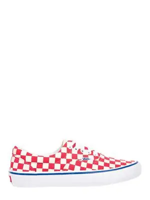 VANS Era Pro Checkerboard Rococco Sneakers Red